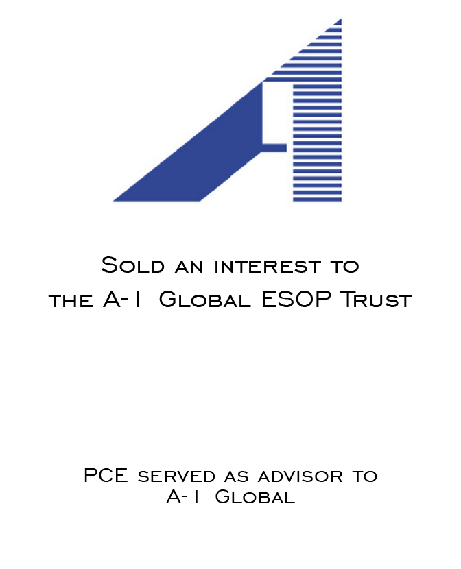 Recent Transactions | PCE M&A, ESOP & Valuation Transactions